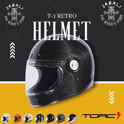 T-1 Retro Torc Helmet - Jabali The Biker's Store