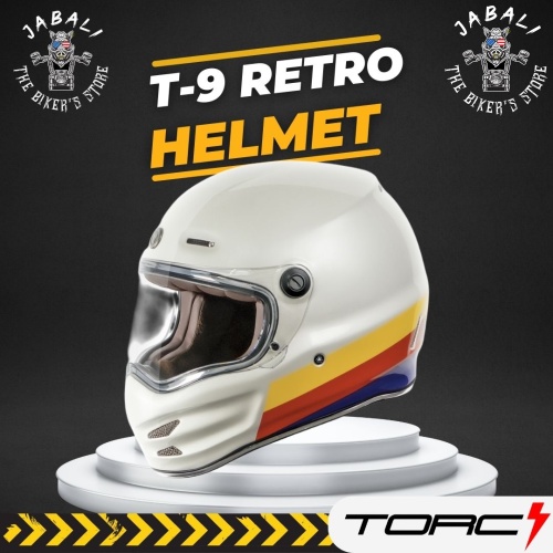T-9 Torc Helmet - Jabali The Biker's Store